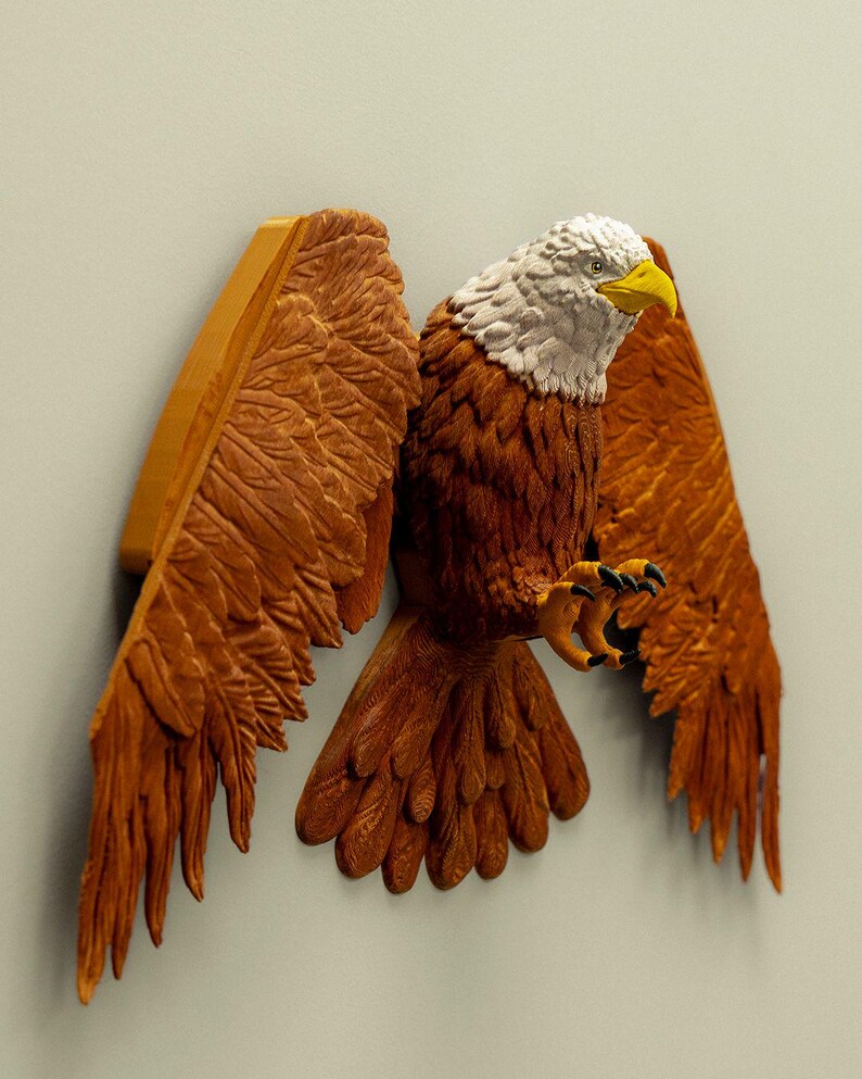 Eagle Coat Hanger Holder Stand Mount Eagle Animal Bald Eagle Golden ...