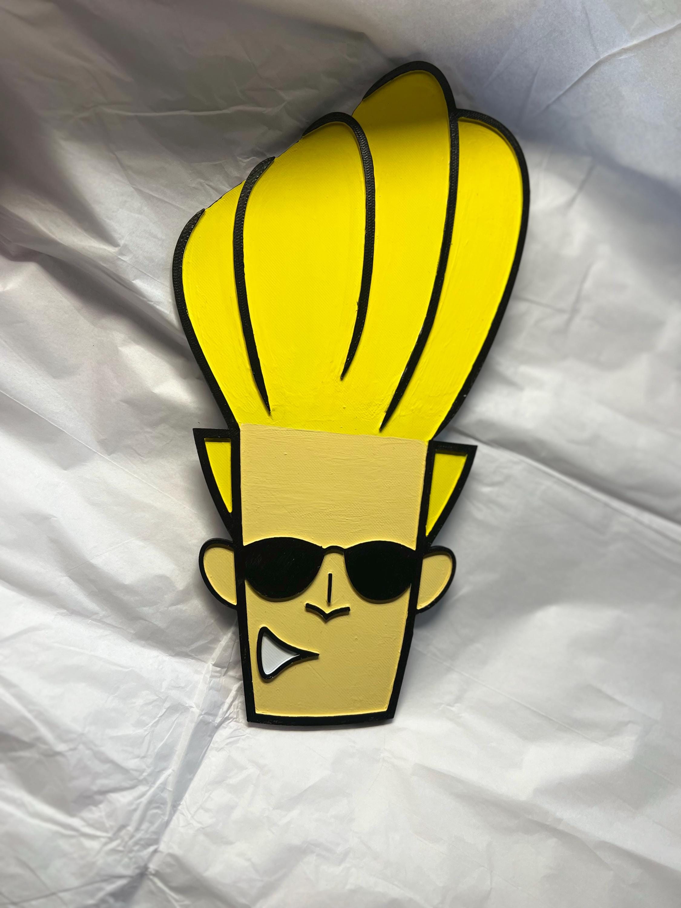 Johnny Bravo Wall Decor - 90's TV Show Nostalgia Cartoon Wall Decor ...