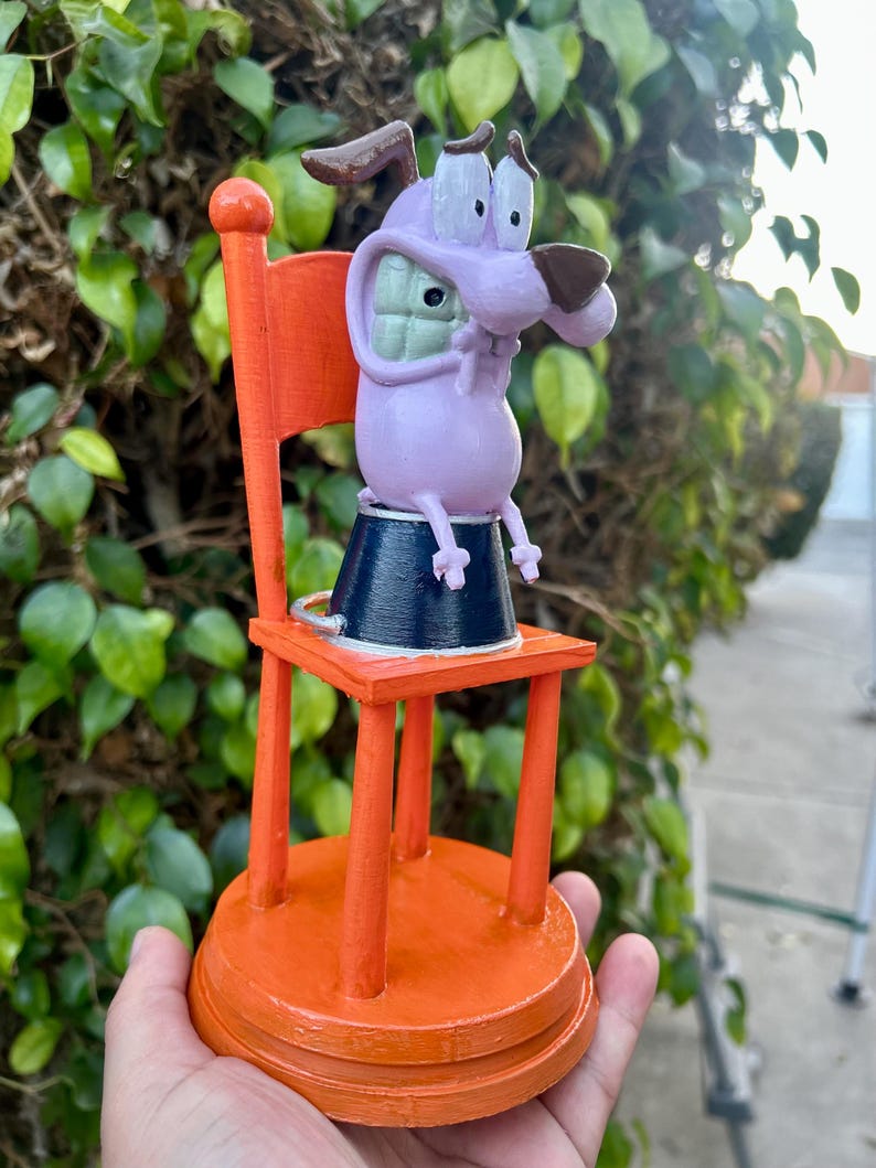 Courage the Cowardly Dog, Figure | Figurine | Statue Collectable ...