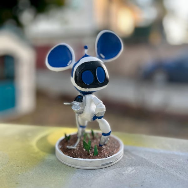 Astro Bot Figure - Etsy