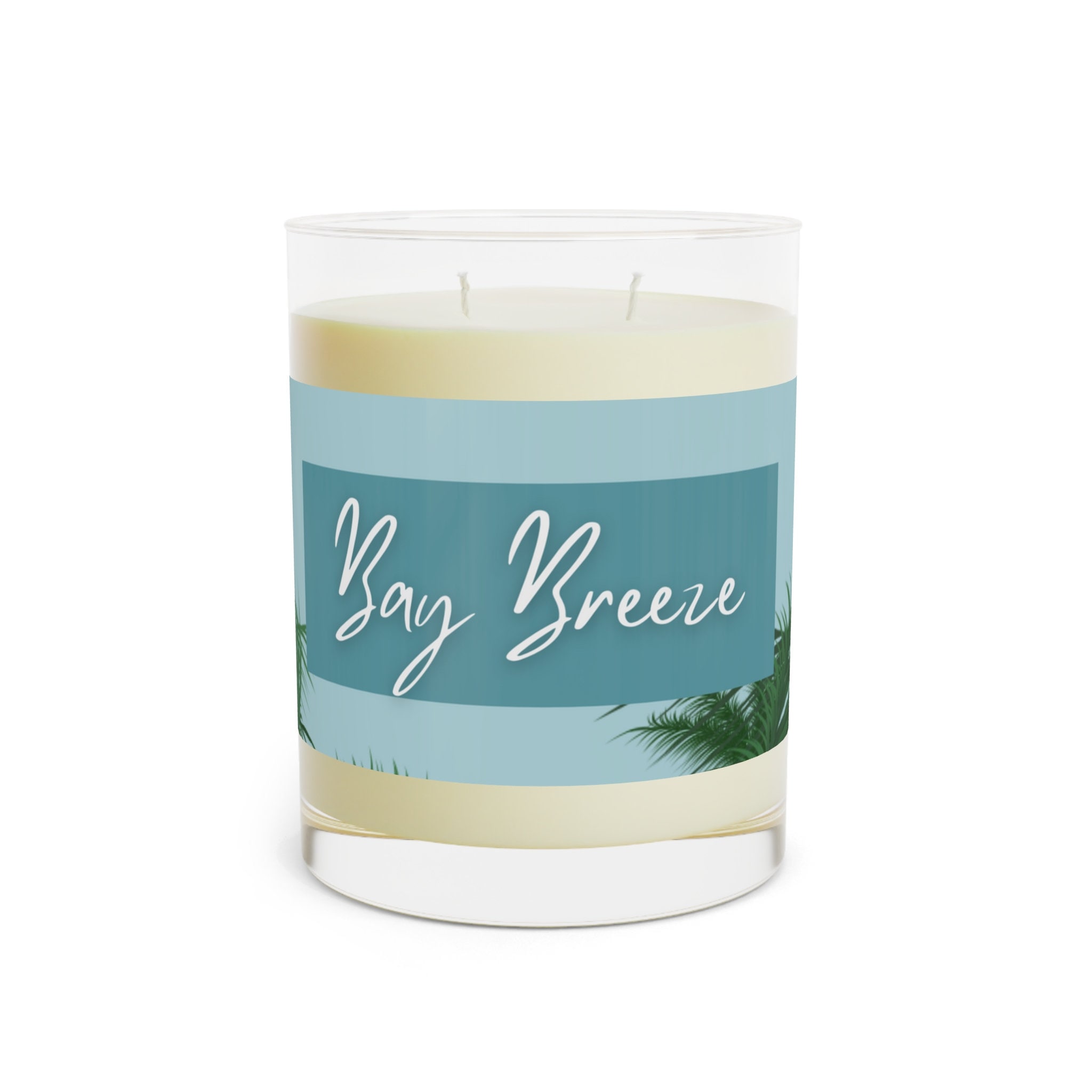 11oz Scented Candle Bay Breeze Notes of Golden Lilies, Musk, and a Soft ...