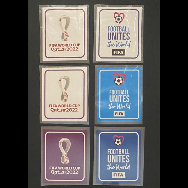 World Cup 2022 White Patches - Etsy