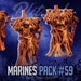 Colonial Marines Cocooned X 4 - Aliens - (sculpted by Papsikels) - Etsy