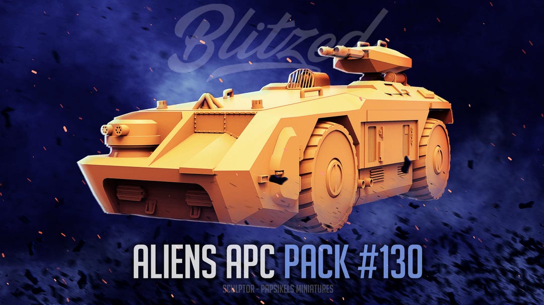 Marine APC X 1 - Aliens - (sculpted by Papsikels) - Etsy UK