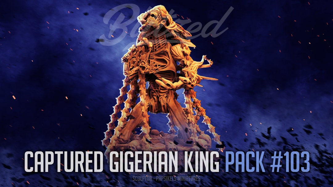 Alien CAPTURED ROYAL KING X 1 - Aliens - (sculpted by Papsikels) - Etsy UK