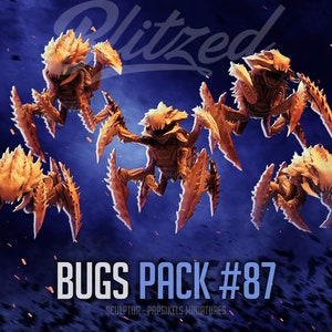 Helldivers BUGS X 5 Starship Troopers sculpted by Papsikels - Etsy UK