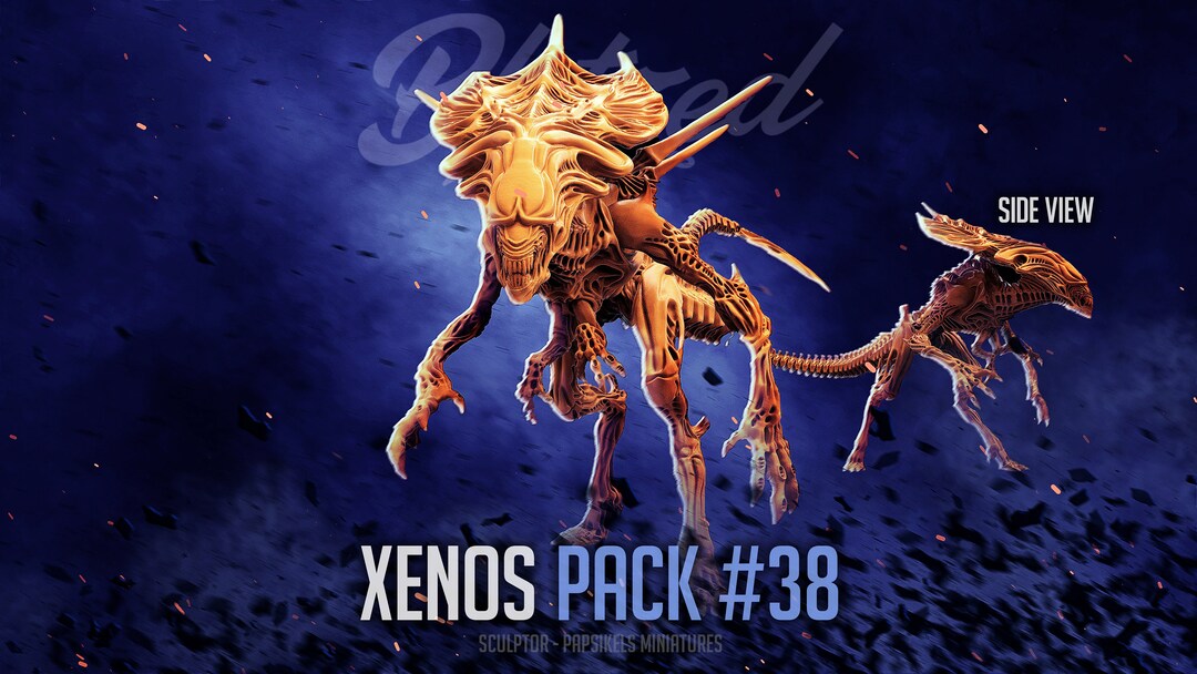 Alien Queen Brood Grandmother X 1 - Aliens - (sculpted by Papsikels) - Etsy