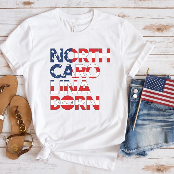 North Carolina Shirt - Etsy