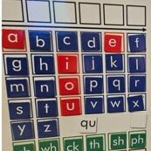 Magnetic Letter Tiles, Boards, Folders: Sets of 10 - Sold Separately ...