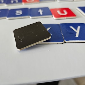 Magnetic Letter Tiles, Boards, Folders: Sets of 10 - Sold Separately ...