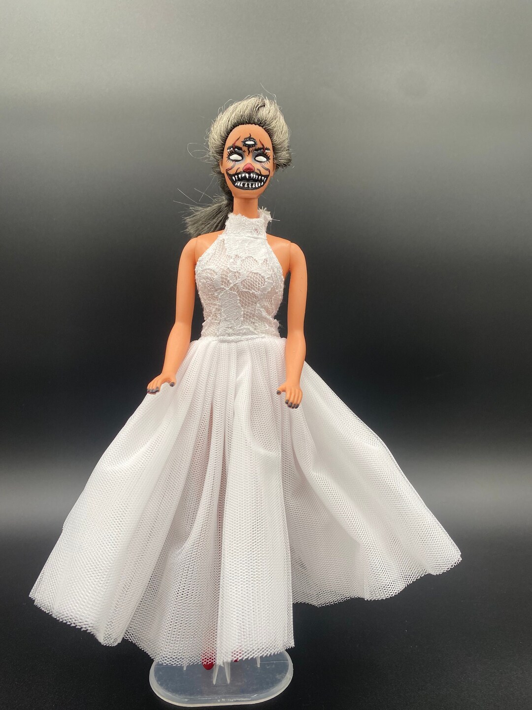 Scary White Barbie - Etsy