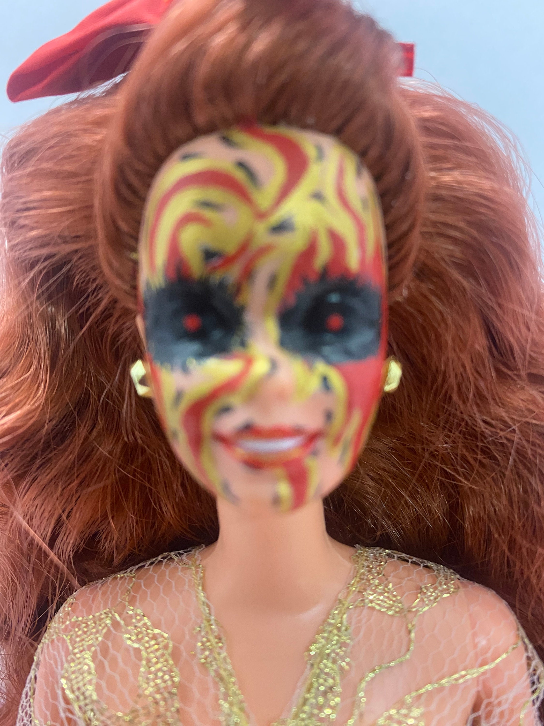 Barbie Red Demon Doll - Etsy