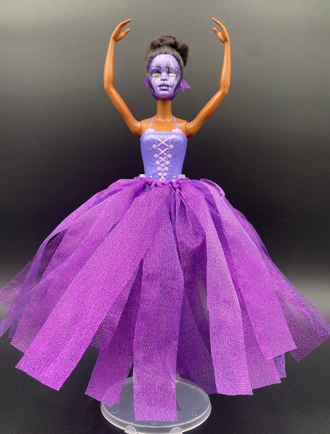 Purple Demon Ballerina Barbie - Etsy