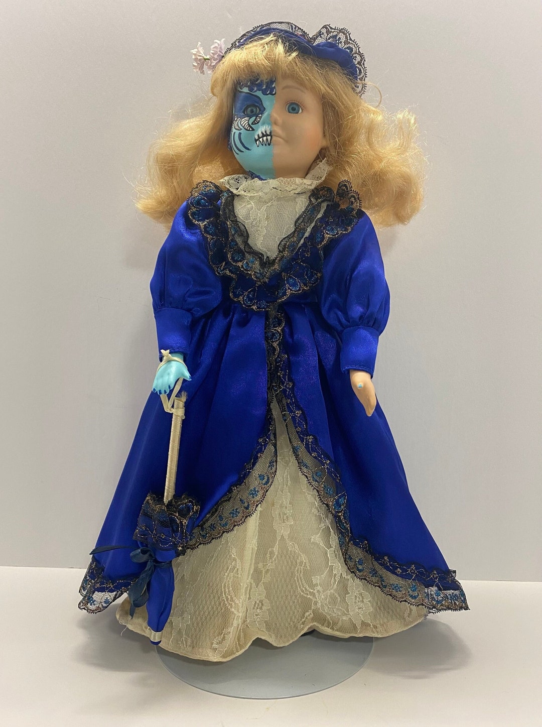Belinda Victorian Blue Doll - Etsy