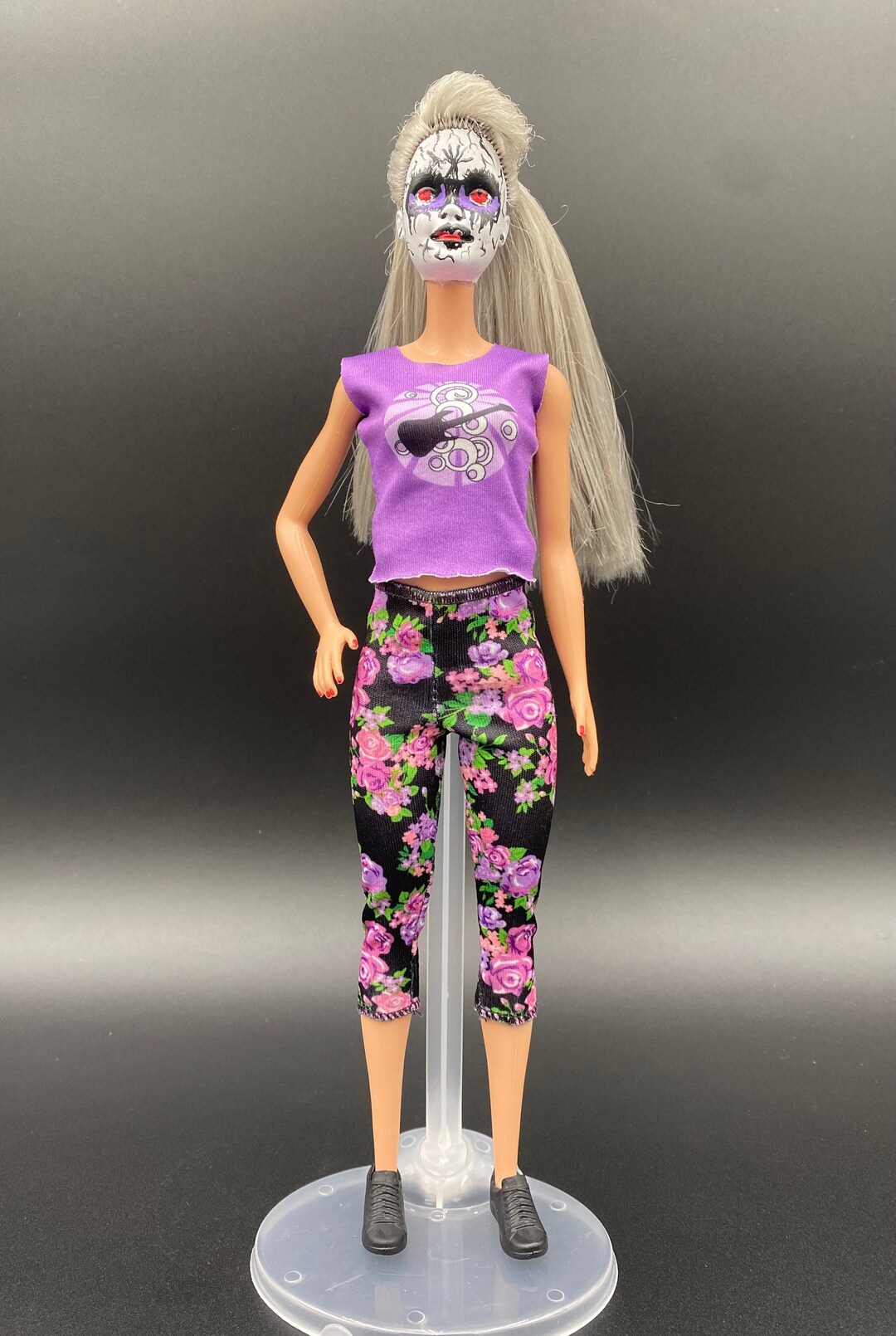 Purple Demon Barbie - Etsy