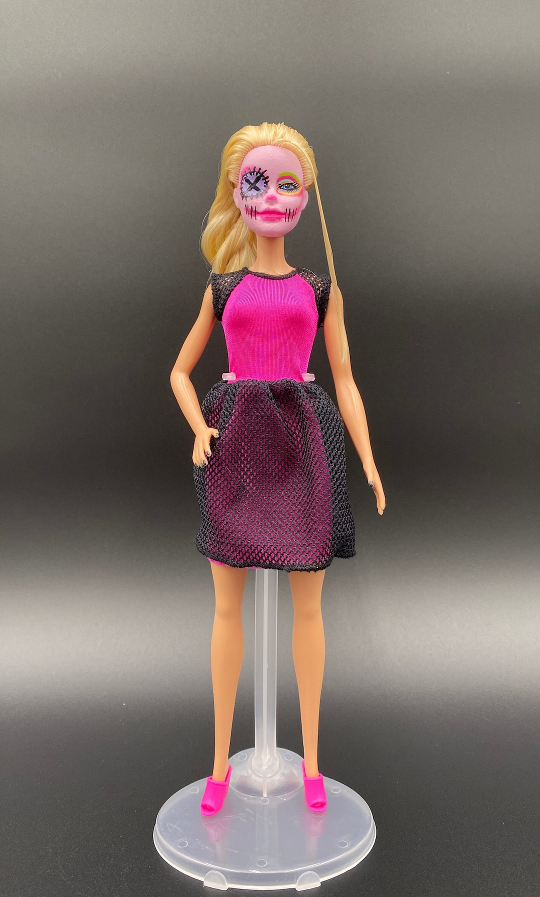 Ragdoll Barbie - Upcycled Display Doll - Etsy