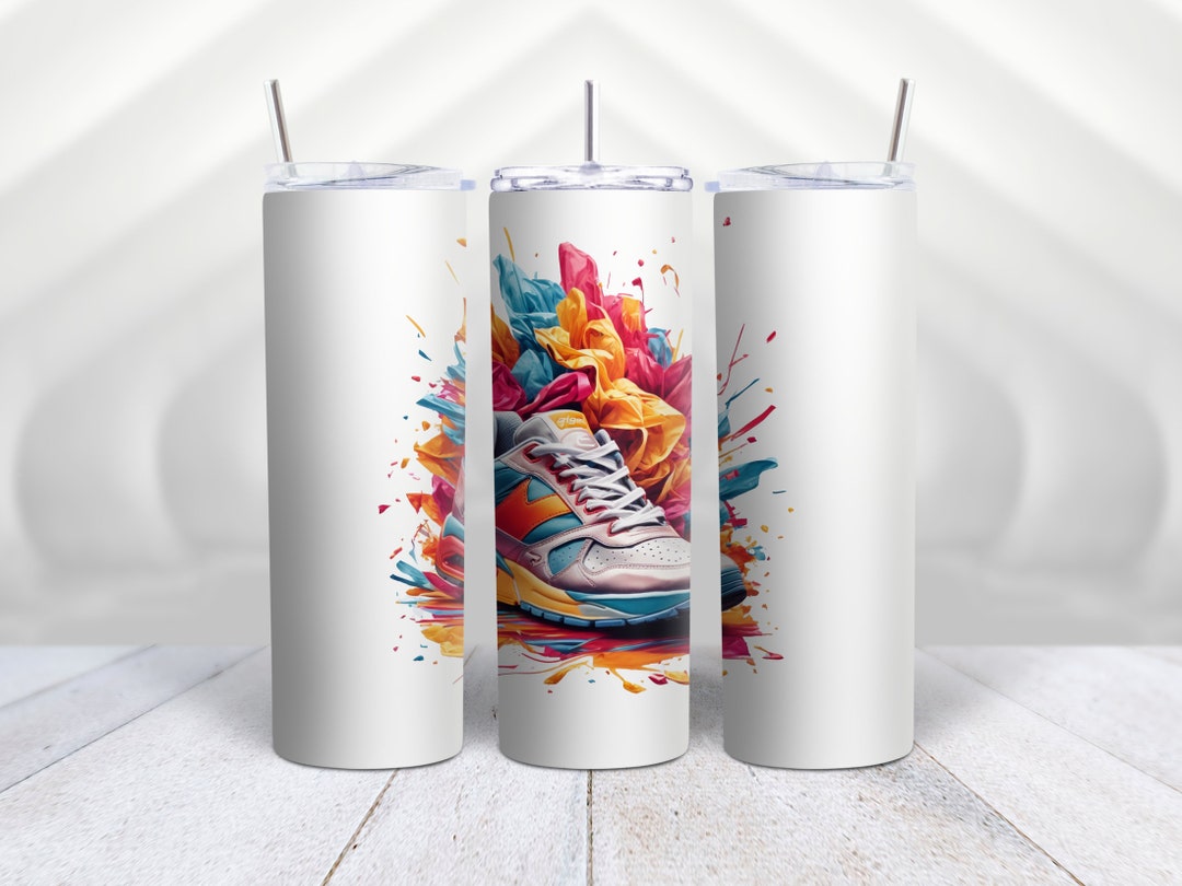 Graffiti Sneaker Trainer Tumbler 20oz 30oz Sublimation Design - Etsy
