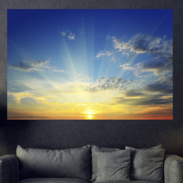 Sunrise Wall Art - Etsy