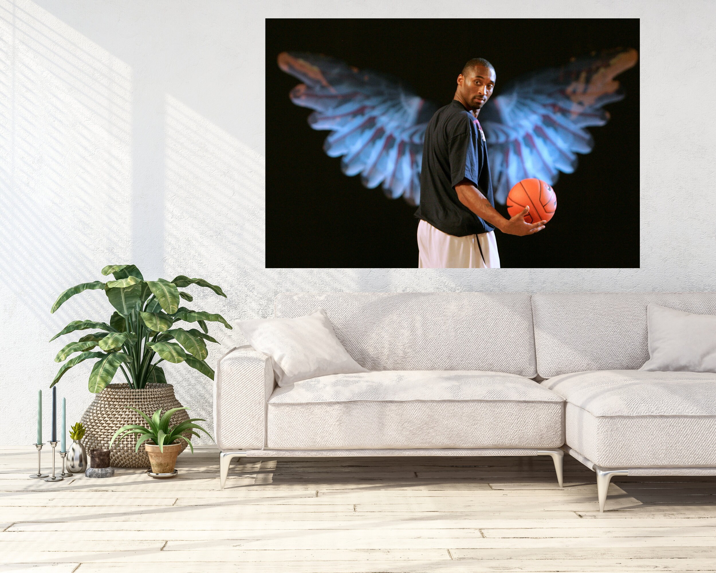 Kobe Bryant Poster, Kobe Bryant Canvas, Kobe Bryant Canvas Wall Art ...