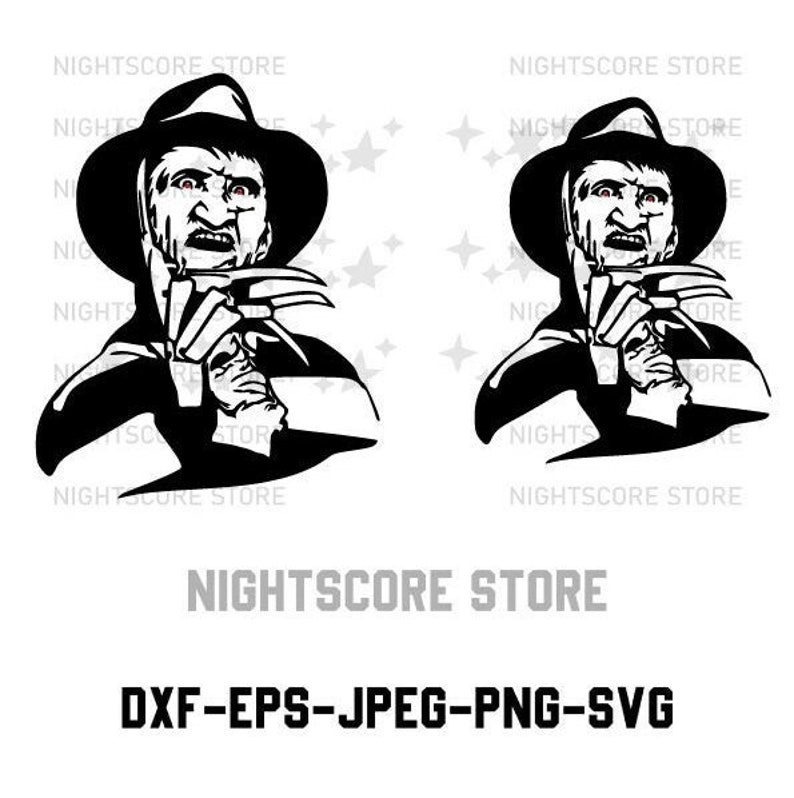 Freddy Krueger Svg, Scream Works Never Sleep Again Svg, Halloween Svg, Horror Movie Svg, Scary ...