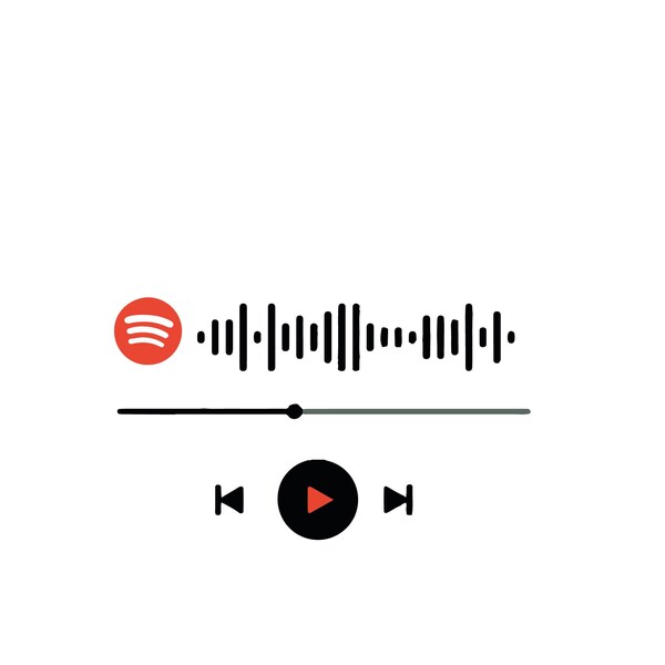 Spotify Svg - Etsy