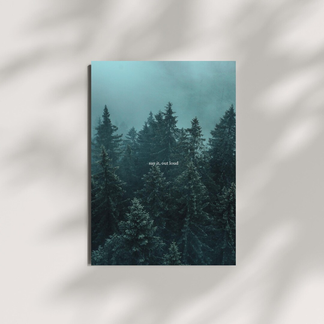 Say It, Out Loud, Twilight Saga, Twilight Movie, Digital Print Wall Art ...