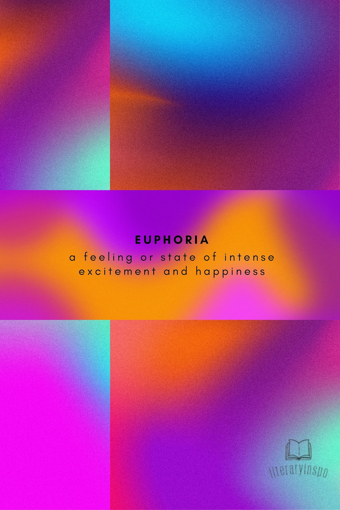 Euphoria, Psychedelic, Digital Print, Wall Art, Powerful, Statement ...