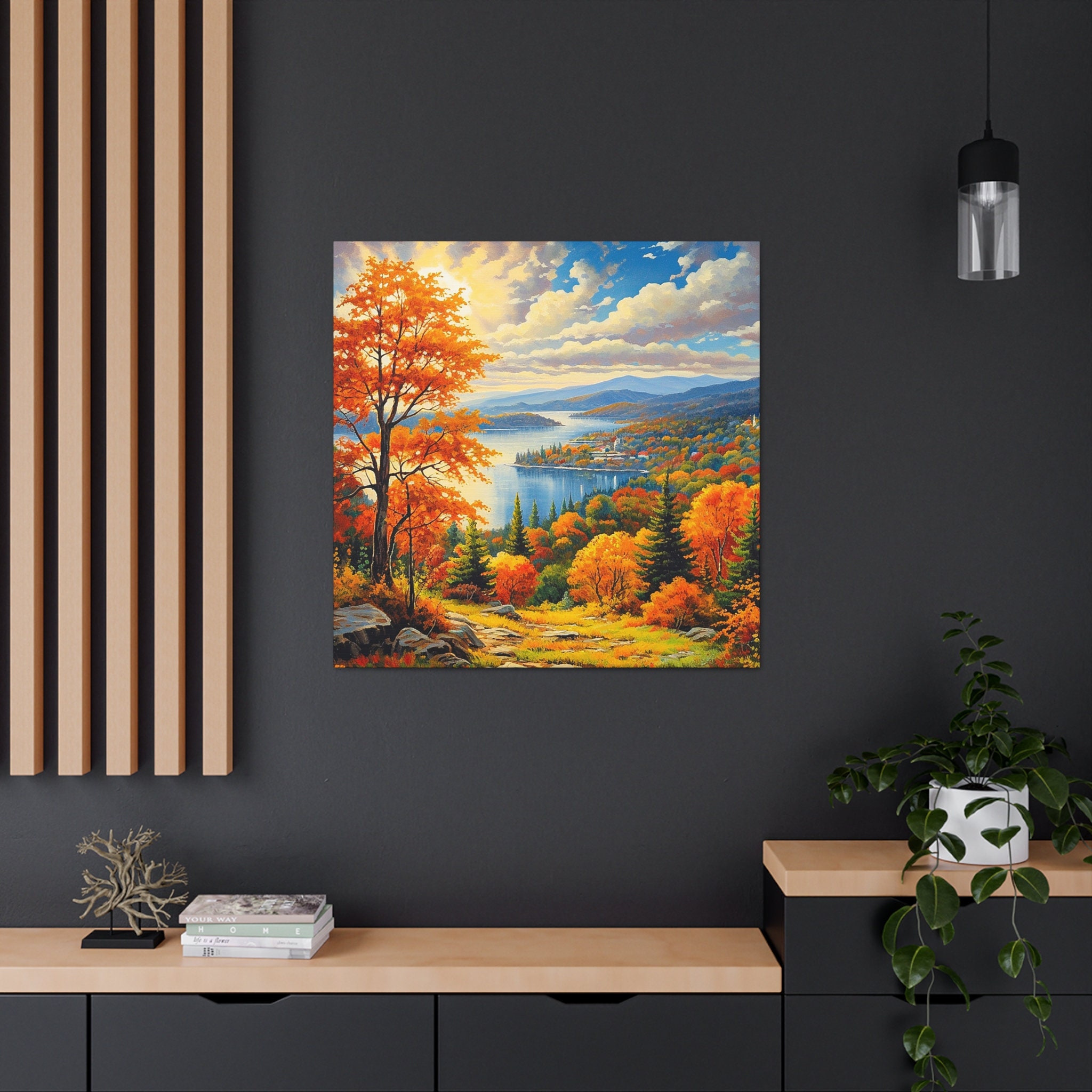 Scenic Escapes 1 Digital Art, AI Generated, Wall Art, AI Art, Home ...