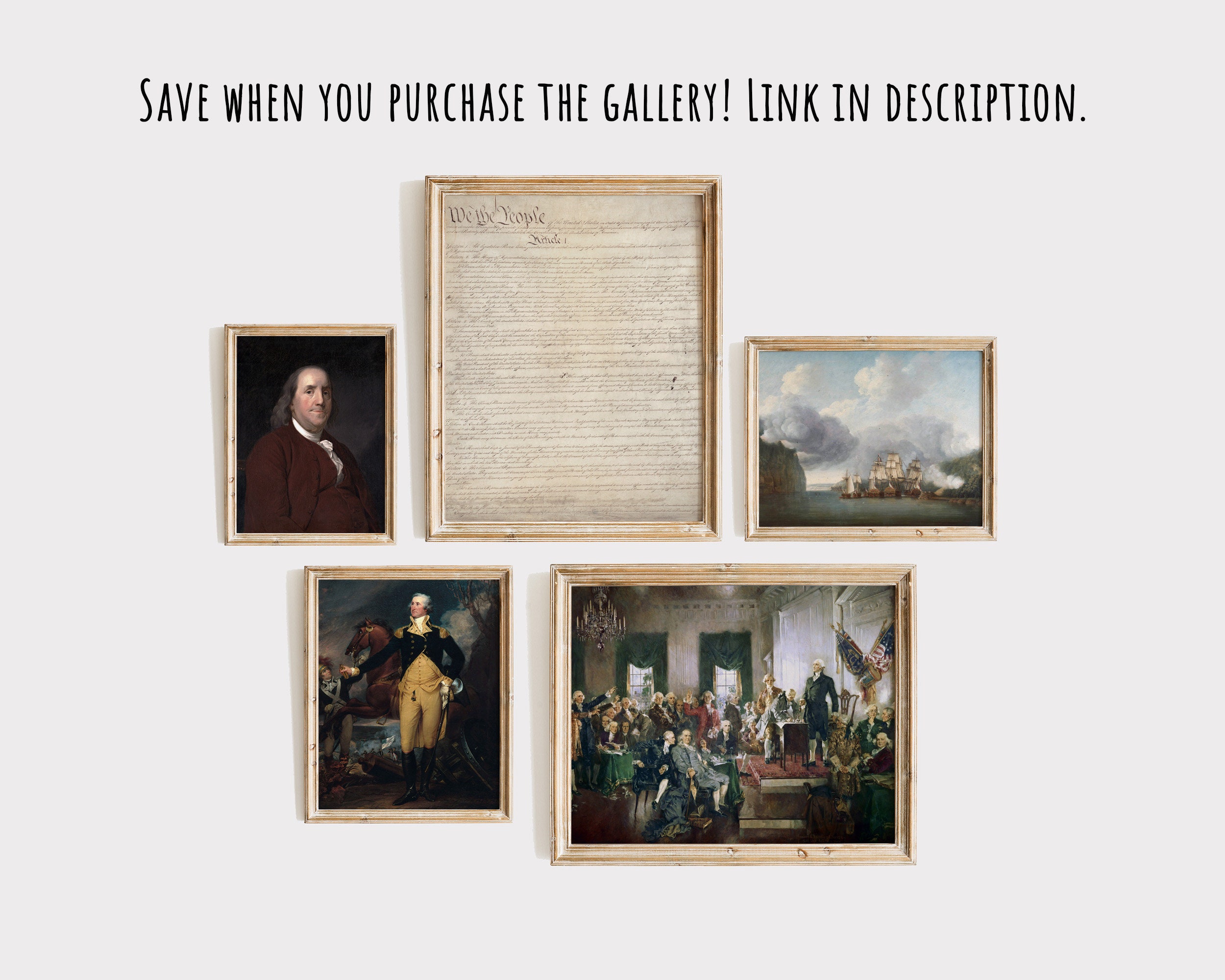 Vintage George Washington Print I 1776 Revolutionary War, Fourth of ...