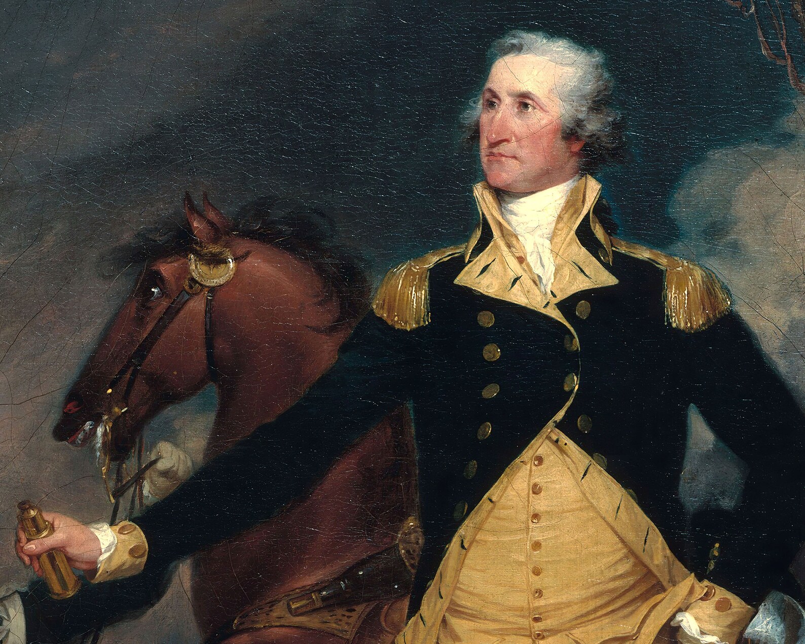 Vintage George Washington Print I 1776 Revolutionary War, Fourth of ...