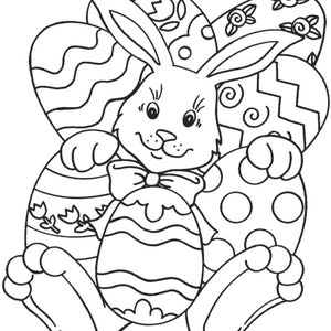 Easter Coloring Pages Printable | Printable Vertical Pages for Easter ...