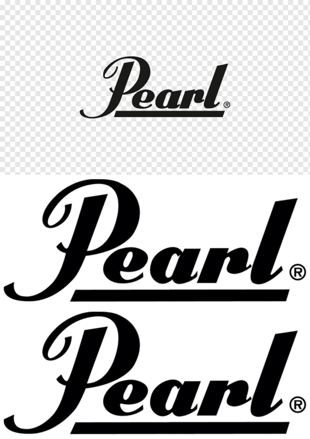 Pearl Drums Logo, Pearl Drums the Best Reason to Play Drums Logo, Pearl ...