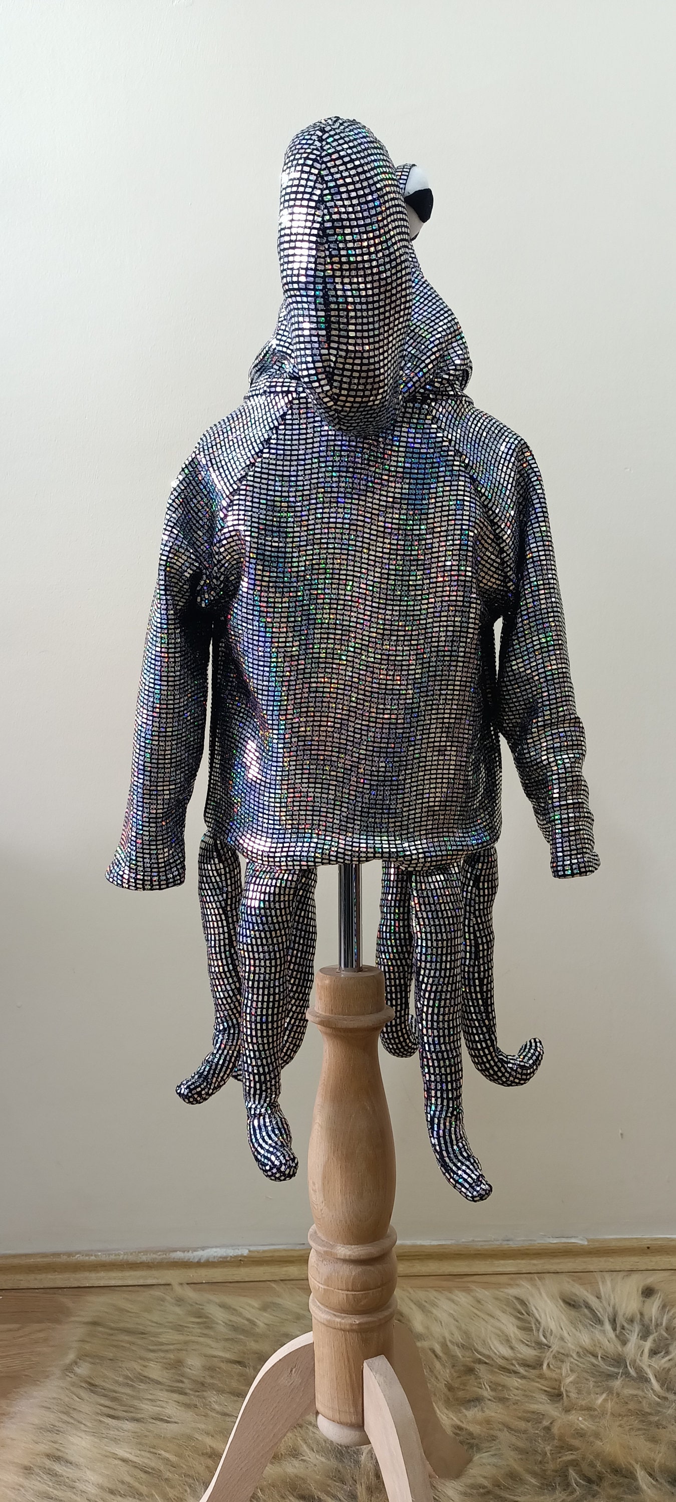 Ocean Animal Costume , Hologram Oktopus Hoodie , Kids Oktopus Costume ...