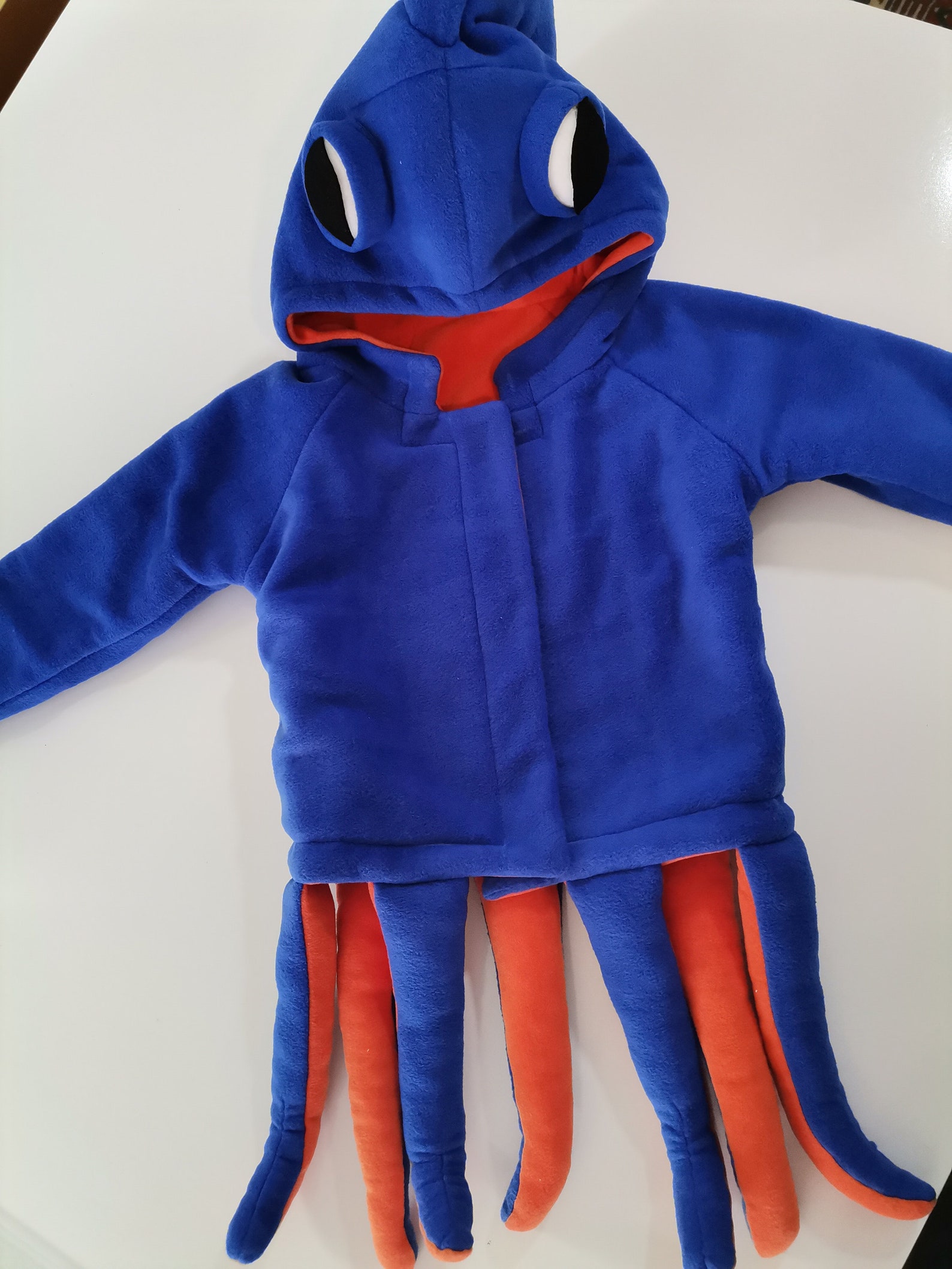 Octopus Hoodie Costume for Toddlers, Cozy Halloween Outfit - Etsy