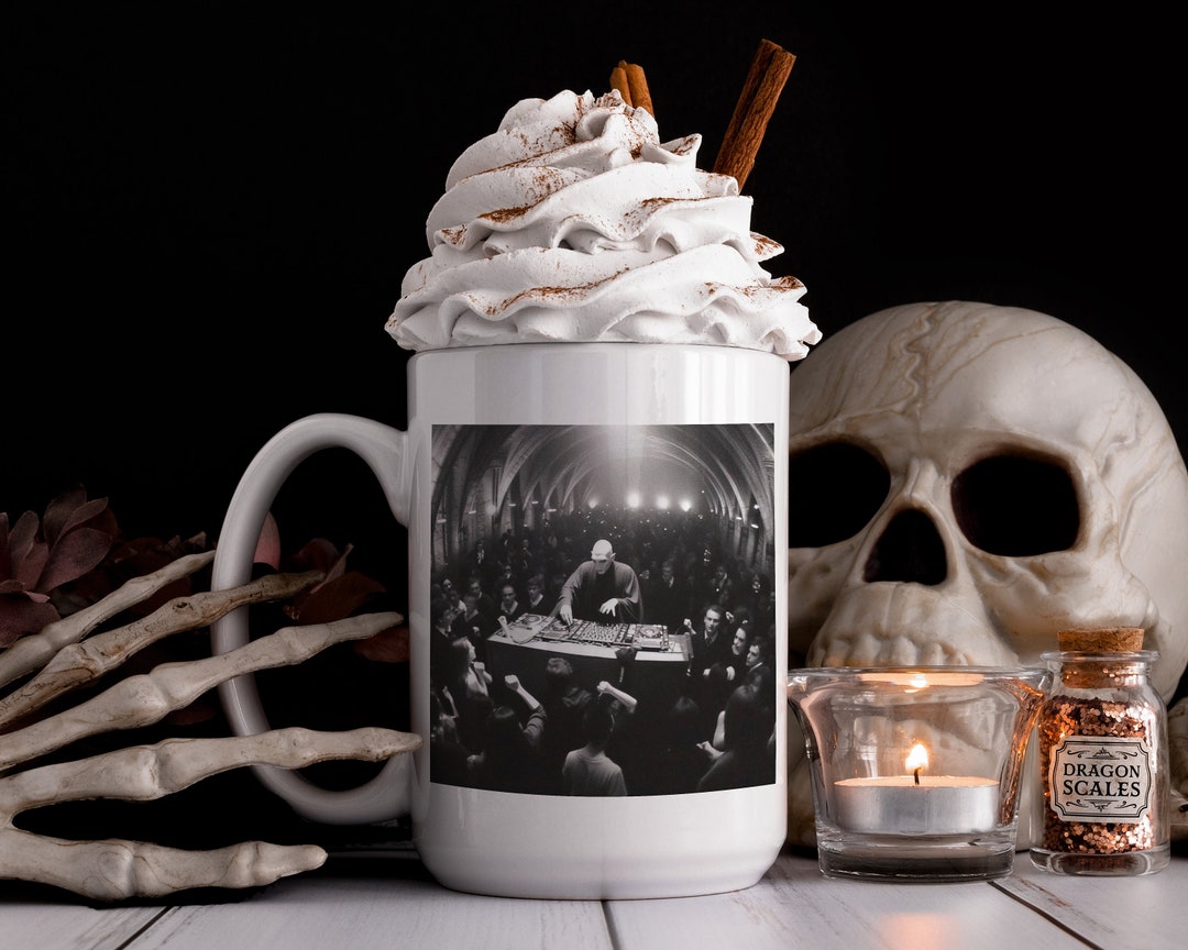 Voldemort DJ in Great Hall Mug Wizarding Fan Potterhead Coffee Cup for ...