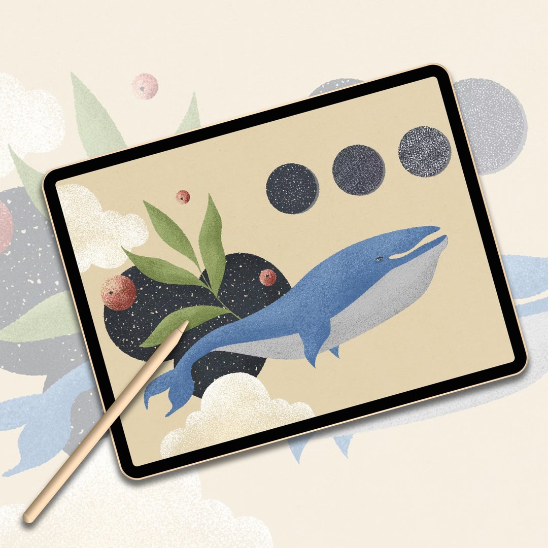 Tinge Texture Procreate Brushes | Create Characters | Procreate Brushes | Procreate Grids - Etsy