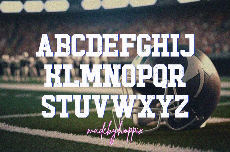 Touchdown Font | Slab Font | Sports Font | Canva Font | Modern Font ...