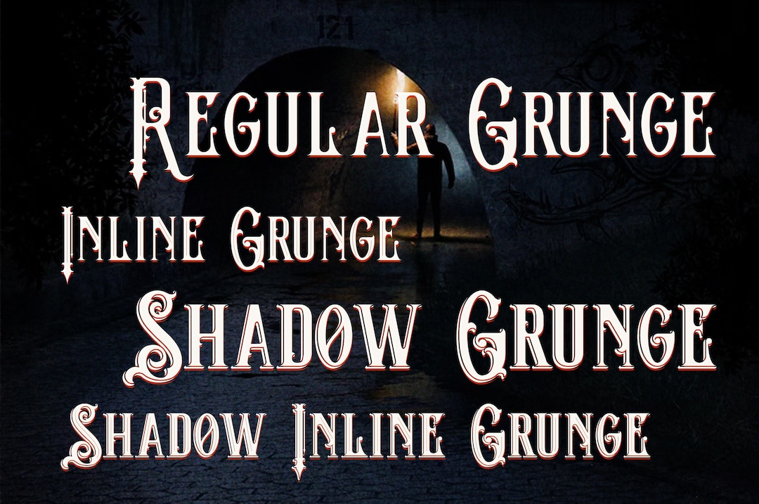 The Crow - Vintage Style Font | Jumbo Design | Creative Font | TTF, OTF ...