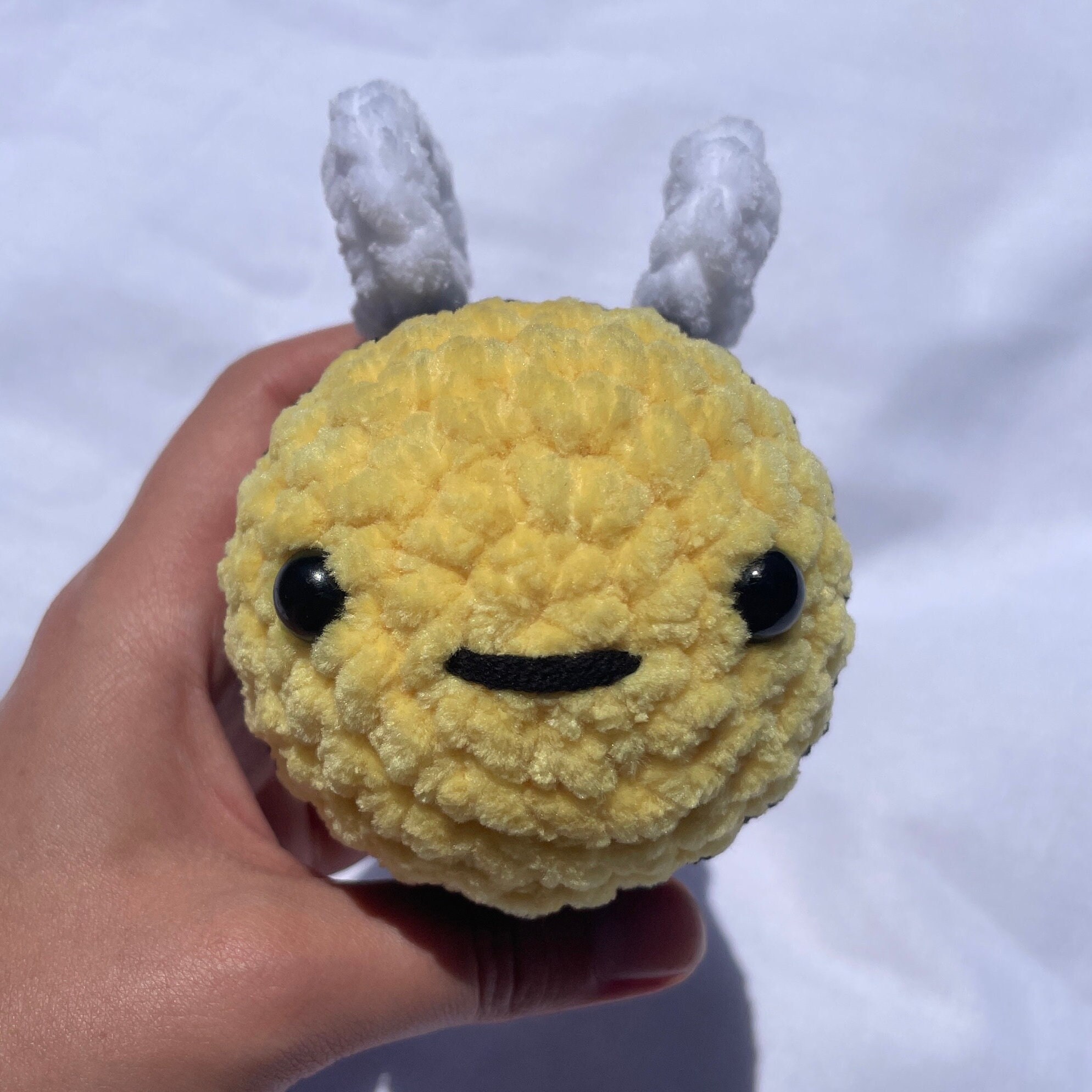 Pride Bee Crochet Plushies Made to Order Handmade Gift/toy/collectable ...