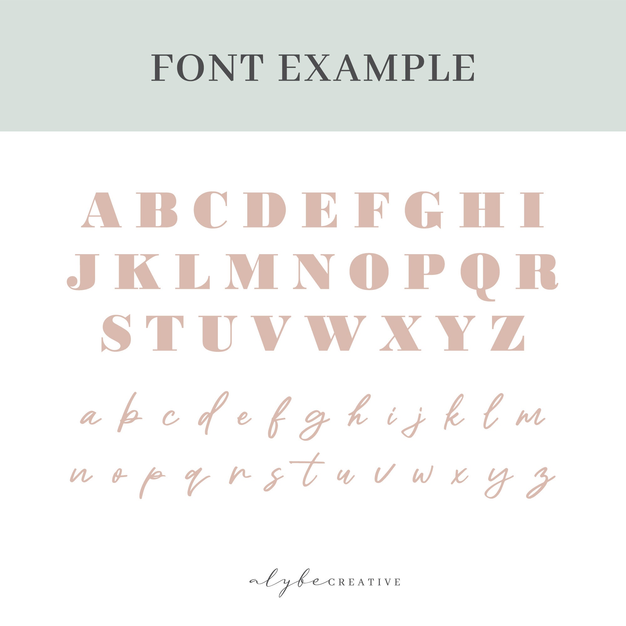 Personalized Name Printable Wall Art, Custom Initial Print, Nursery or ...