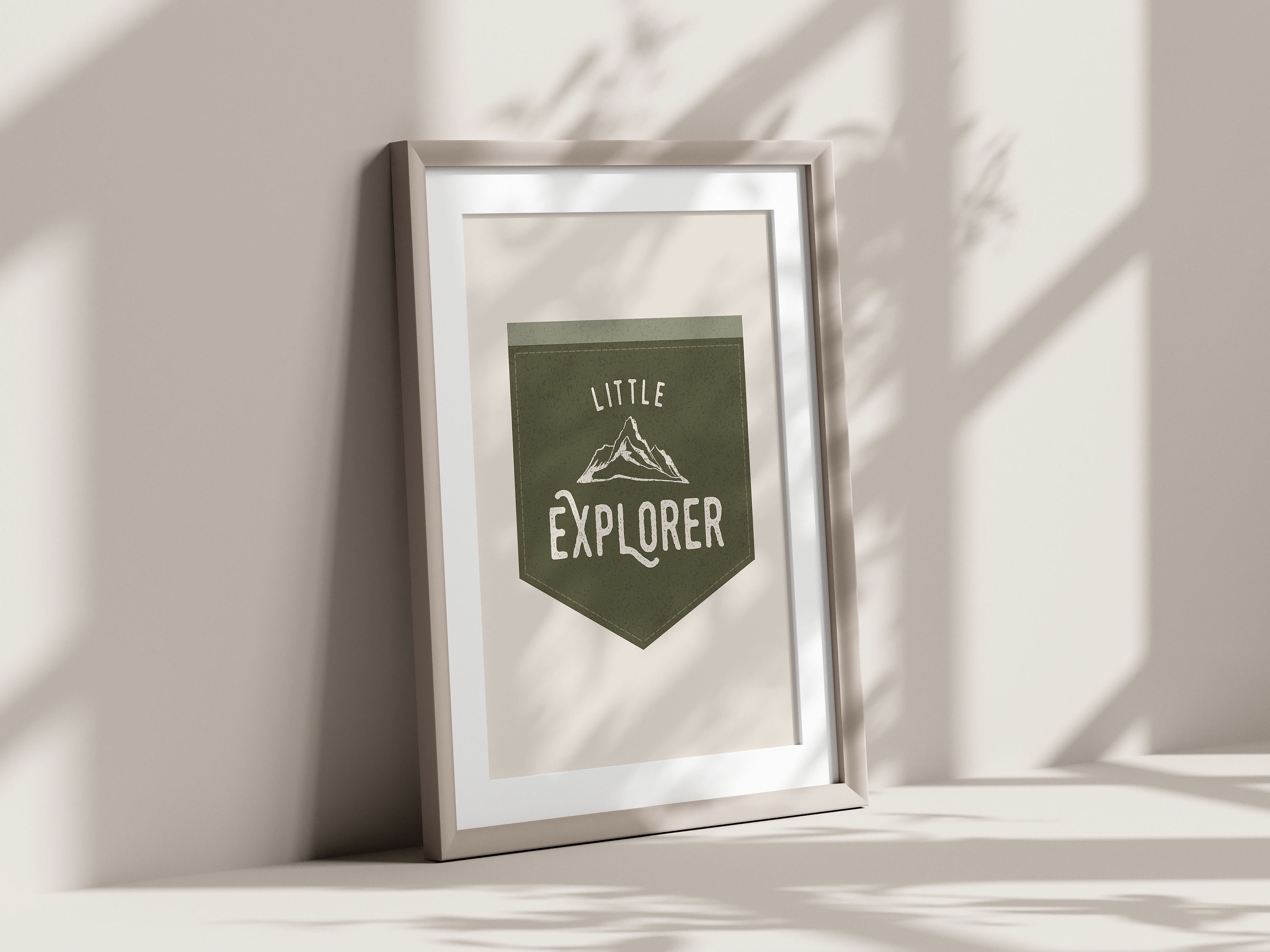 Little Explorer Printable Wall Art, Pennant Banner, Flag Decor, Kids ...