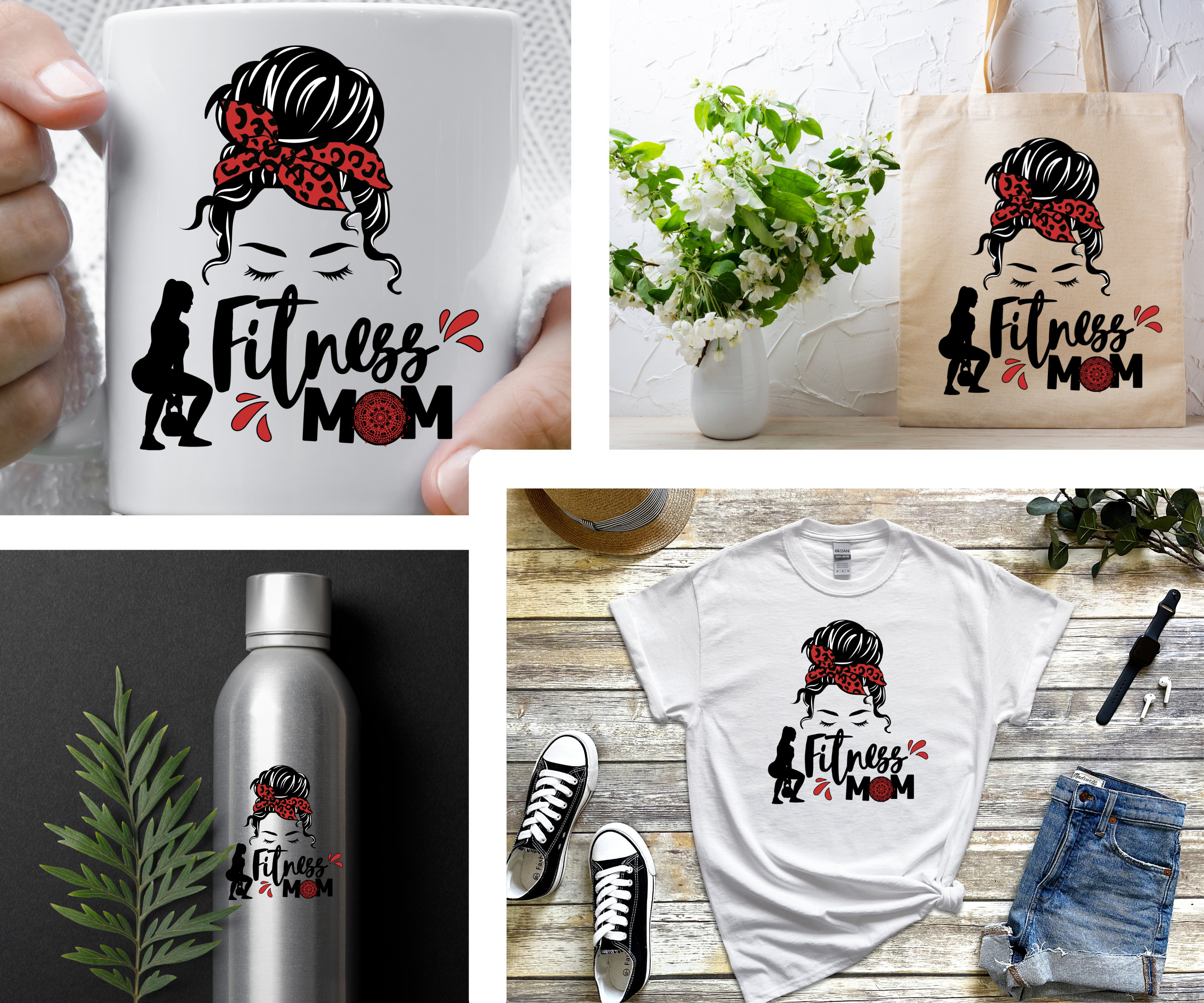 Fitness Mom Png, Mom Tshirt, Mom Png, Sublimation Design, Sport Mom ...