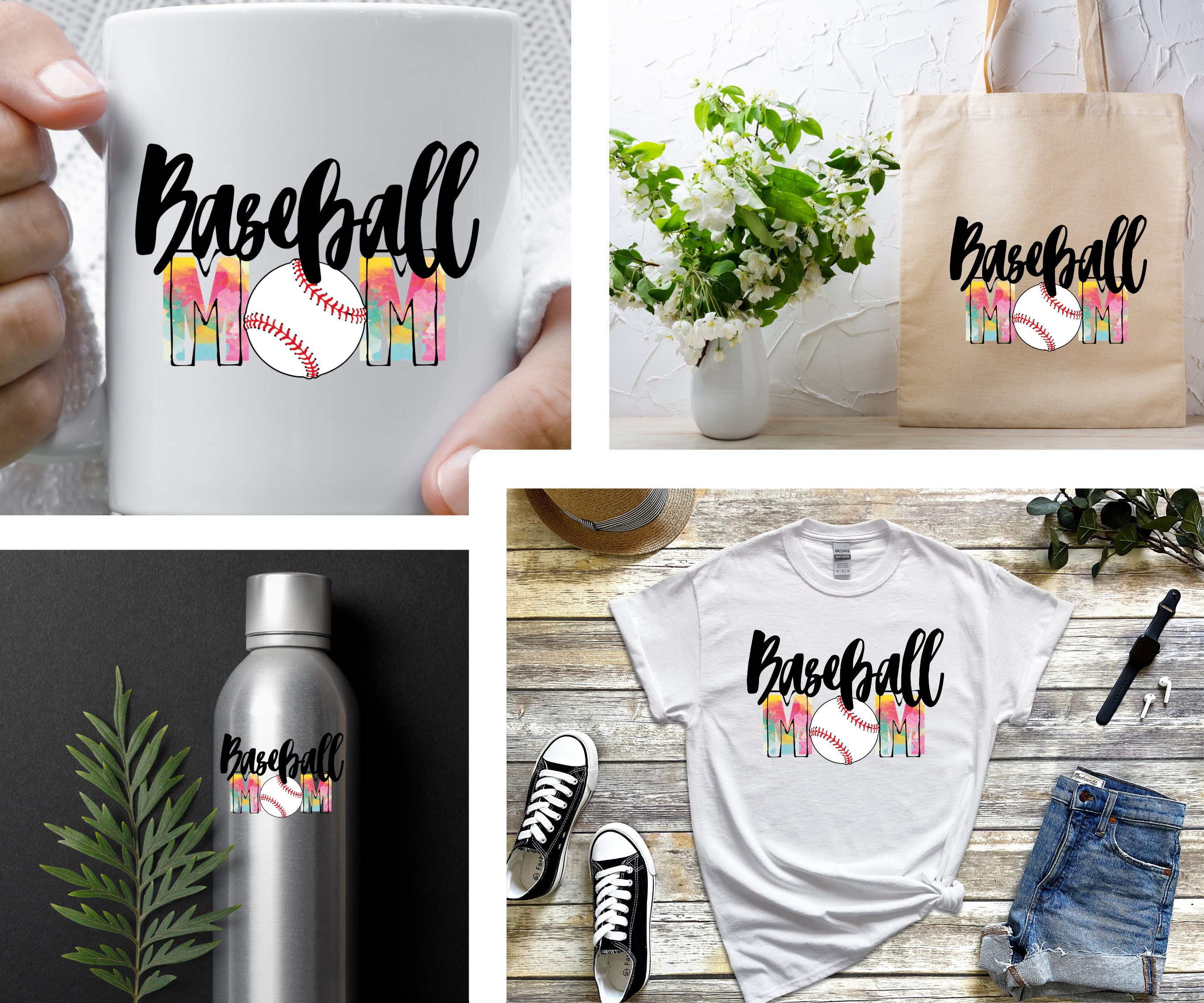 Baseball Mom Png, Mom Tshirt, Baseball Mom, Sublimation Design, Sport ...