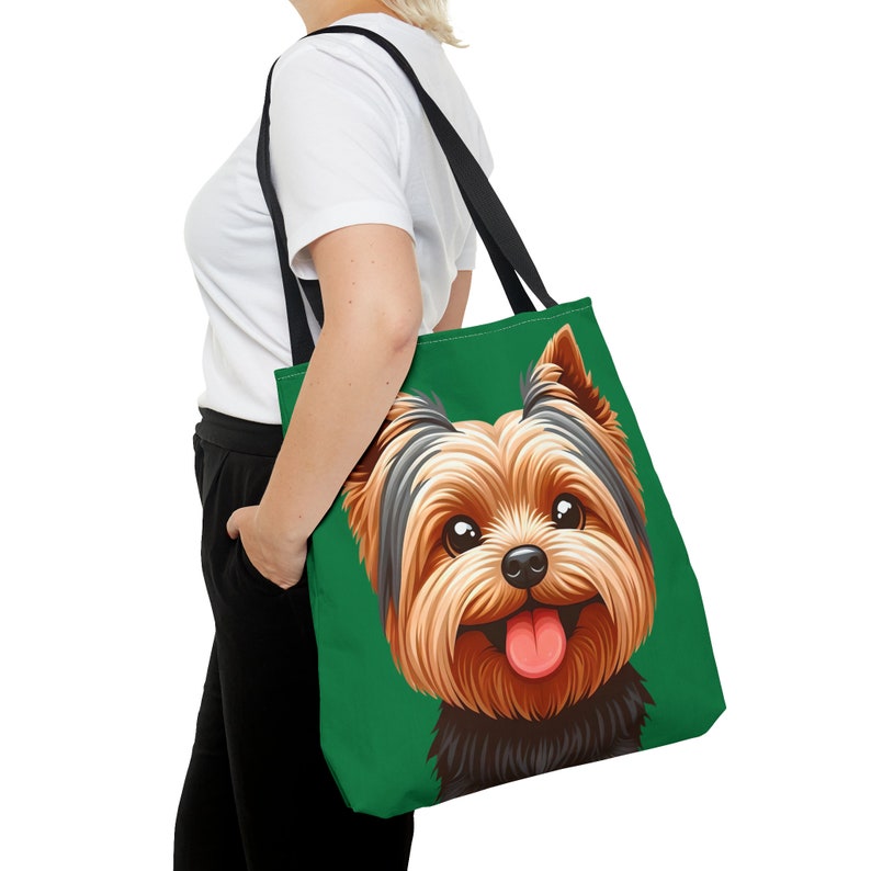 Cute Dog Tote Bag Westie Yorkie Scottie Morkie Schnauzer Yorkshire ...