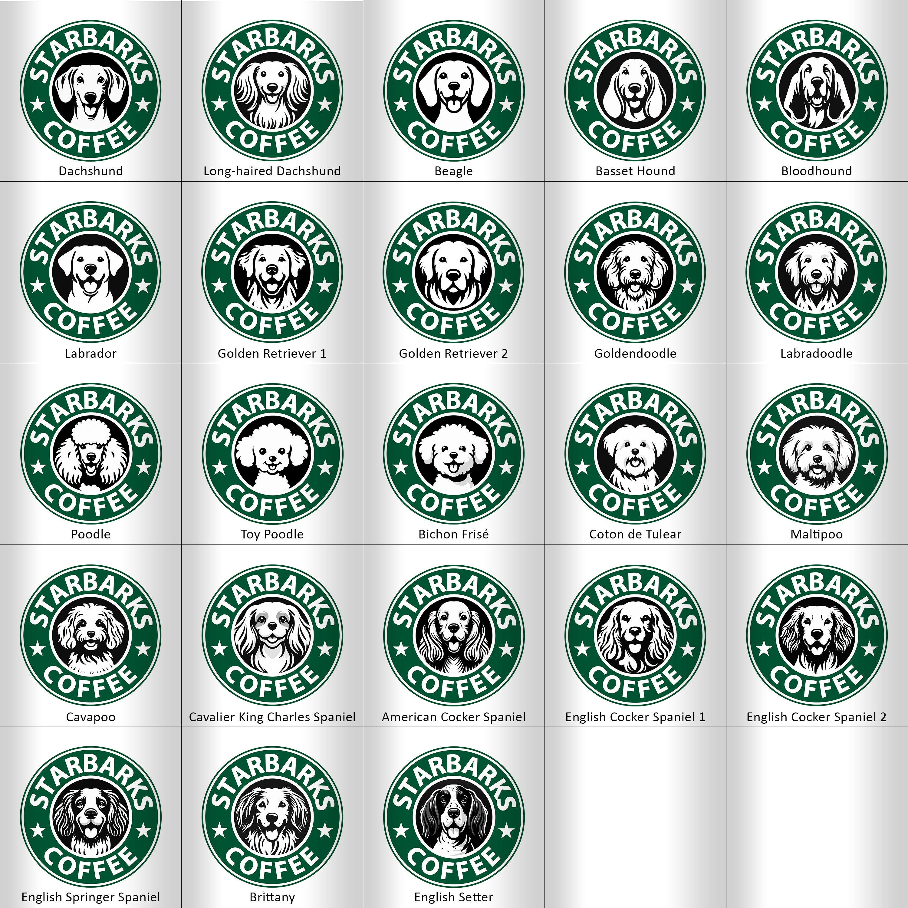 The Starbarks Mug Dog Starbucks Parody Mug FREE SHIPPING USA Frenchie ...