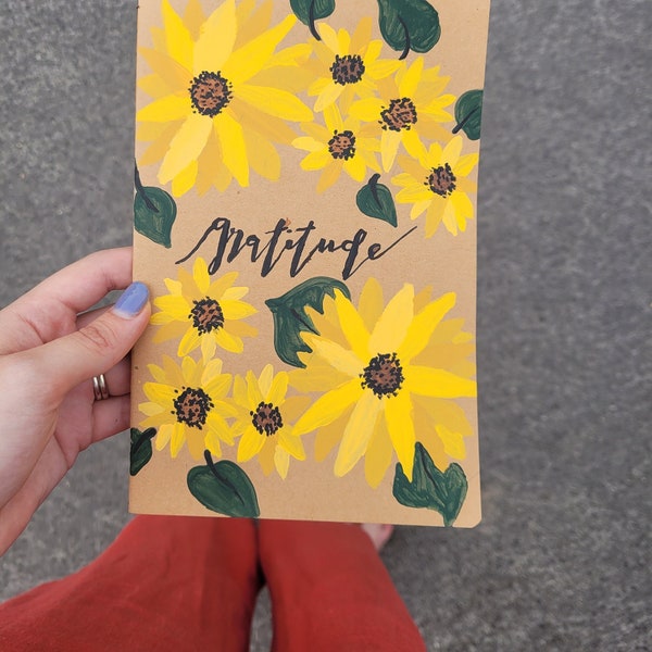 Painted Journal - Etsy