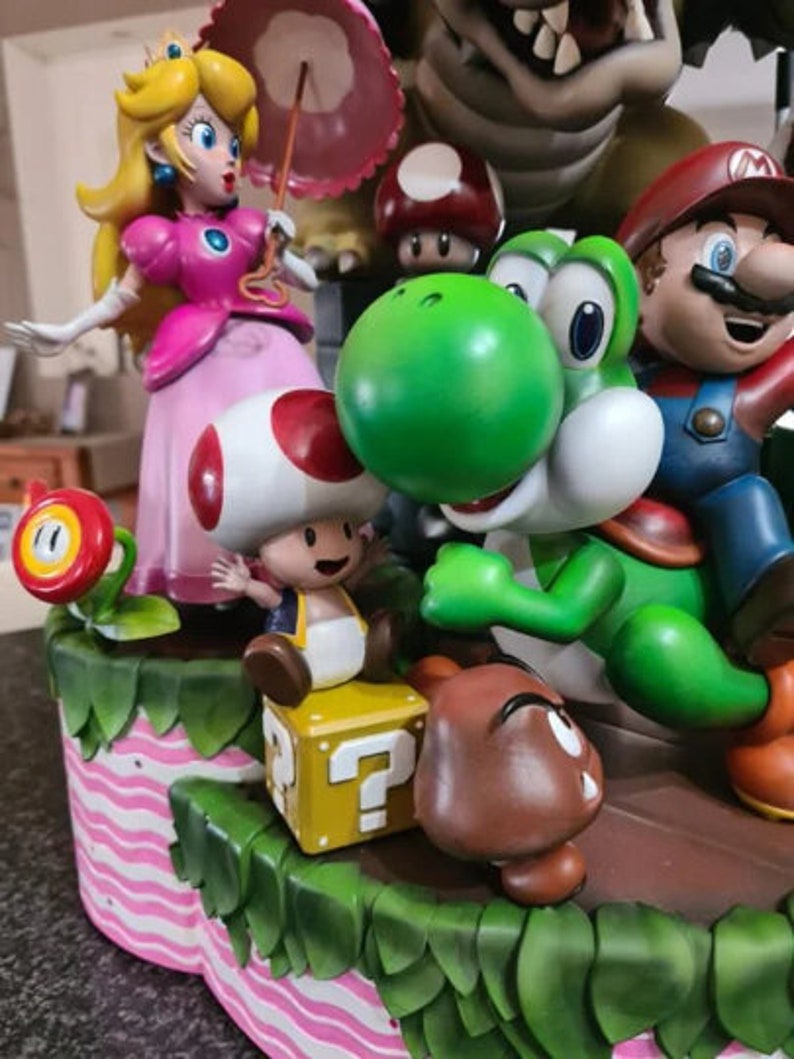 Super mario diorama STL File 3D Digital Printing STL File - Etsy 日本