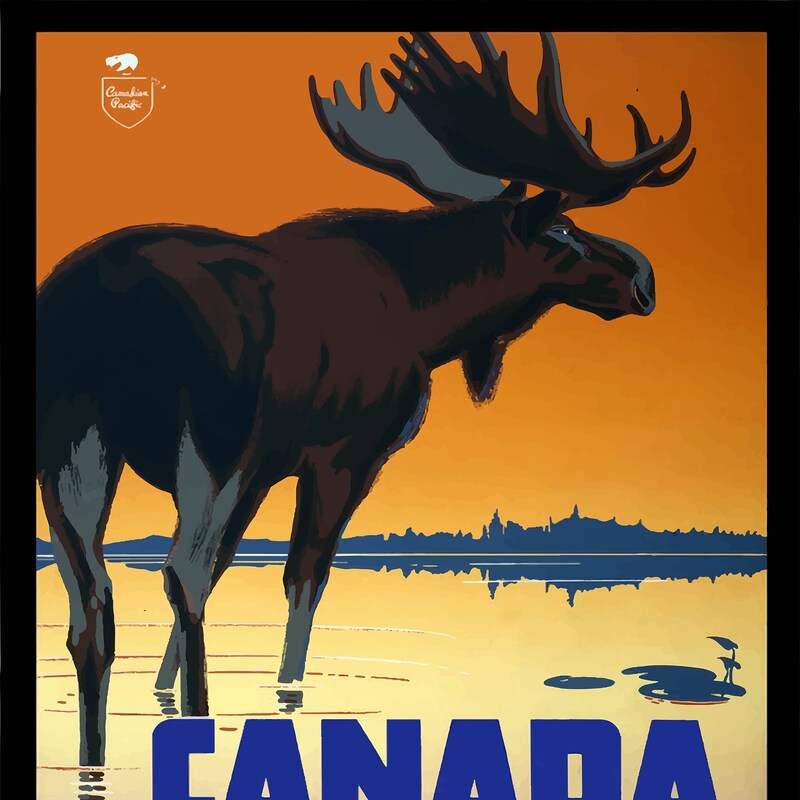 Canadian Vintage Posters - Etsy Canada