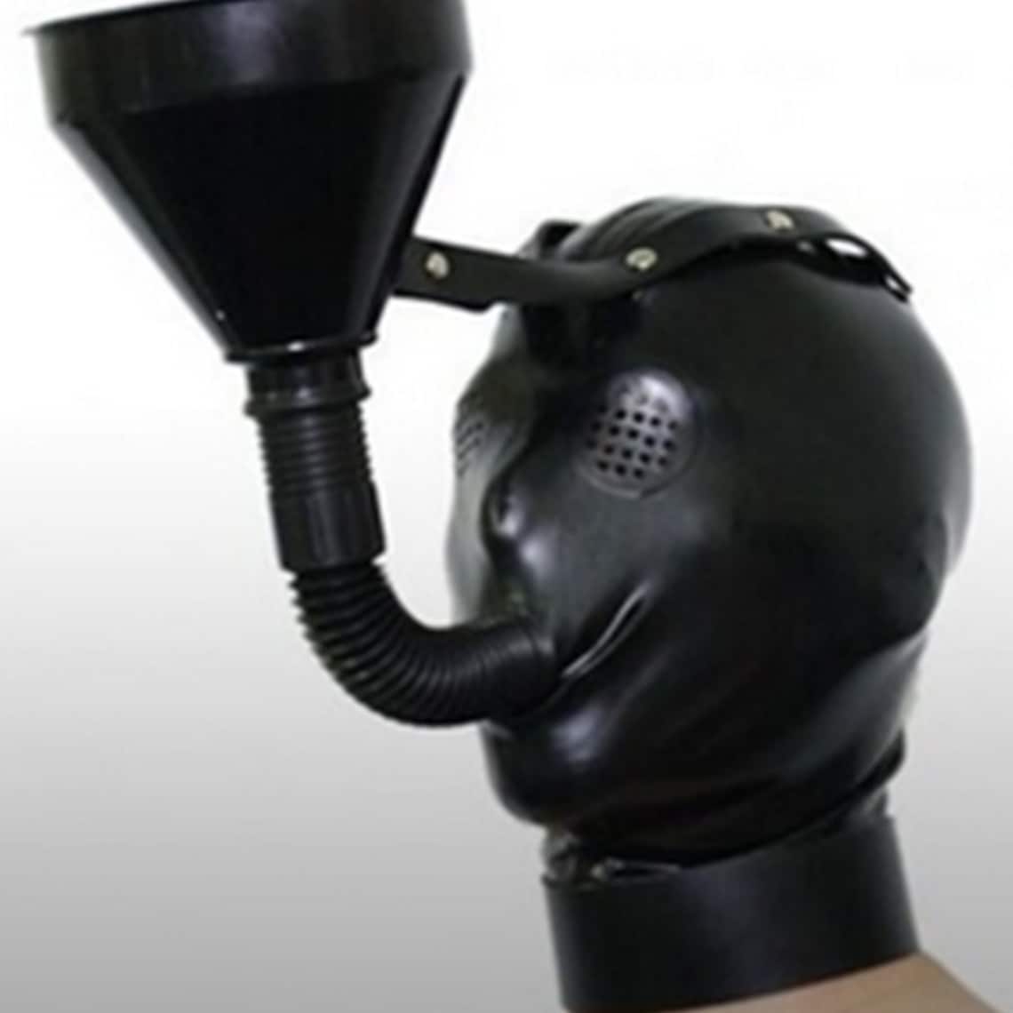 Slave Urinal Latex Hood © FETISHCOLOR - Etsy Canada