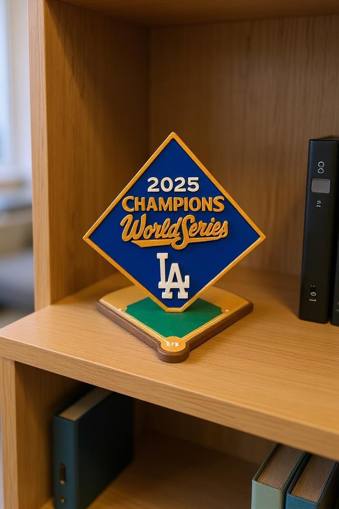 Dodgers World Series Champions 2025 Diamond Sign – Baseball Field ...